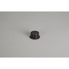 12.7mm Black Poly Self Adhesive Bumper | P3071 | Reevite
