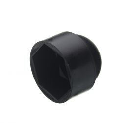 12.8mm Black Poly Bolt & Nut Protection Cap | Reevite