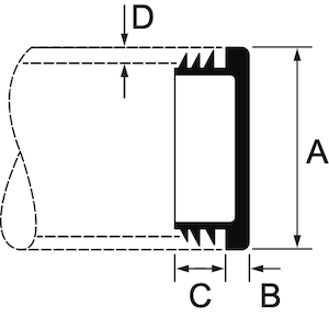 Round Ribbed Inserts | Round Tube Inserts | Reevite