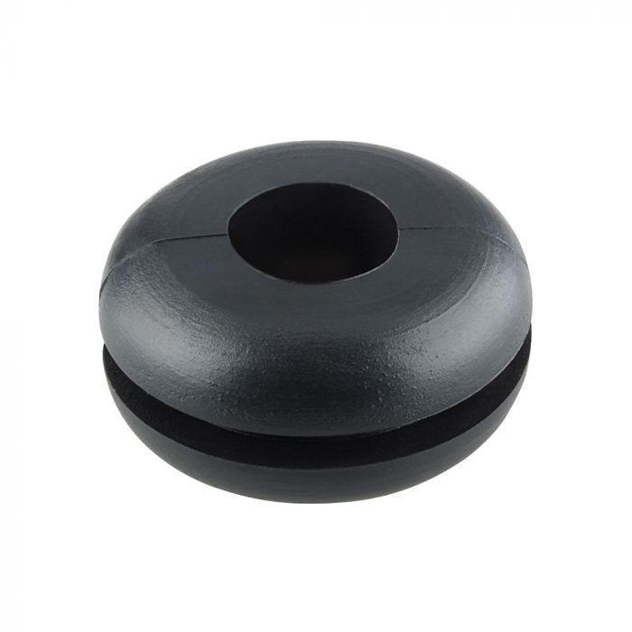 12.7mm Black PVC Open Grommet | PV57 | Open Grommets