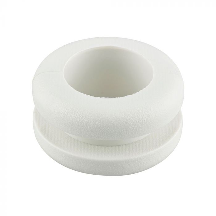 11.1mm PVC Open Grommet | PV842WHT | Open Grommets