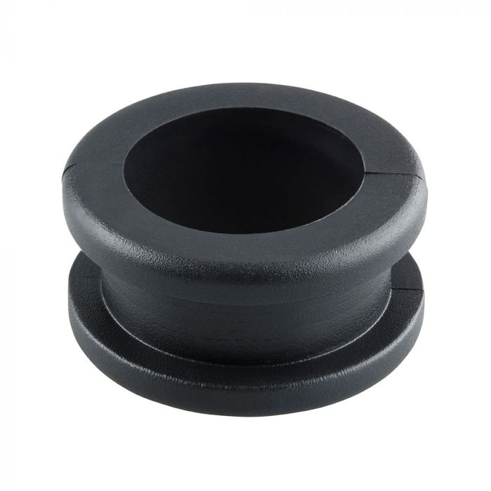 PV983 BLACK PVC OPEN GROMMET