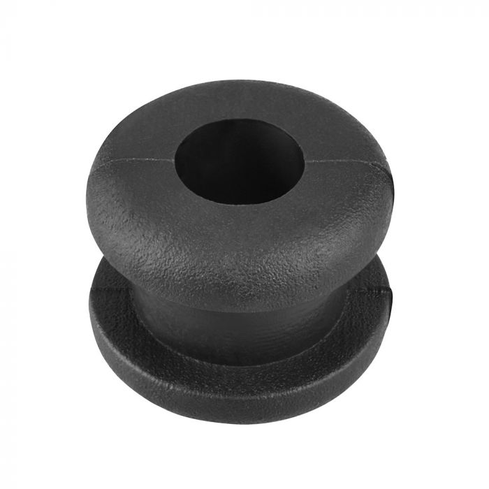 8mm Black PVC Open Grommet | PV753M | Open Grommets