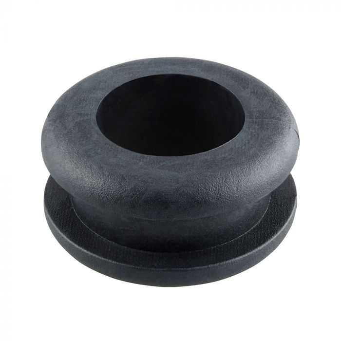 18mm Black PVC Open Grommet | PV944M | Open Grommets