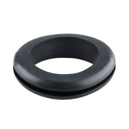 38.1mm Black PVC Open Grommet | PV82 | Open Grommets