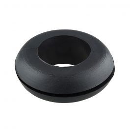 12.5mm Black PVC Open Grommet | Open Grommets | Reevite