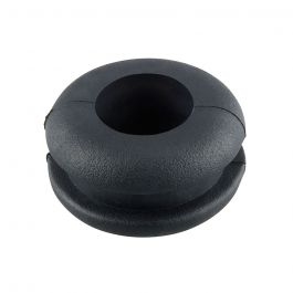 12.4mm Black PVC Open Grommet | PV61 | Open Grommets